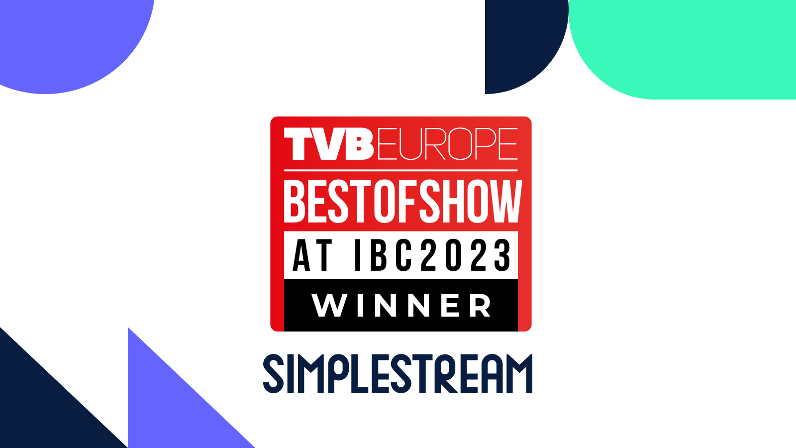 Channel Studio awarded Best of Show at IBC 2023